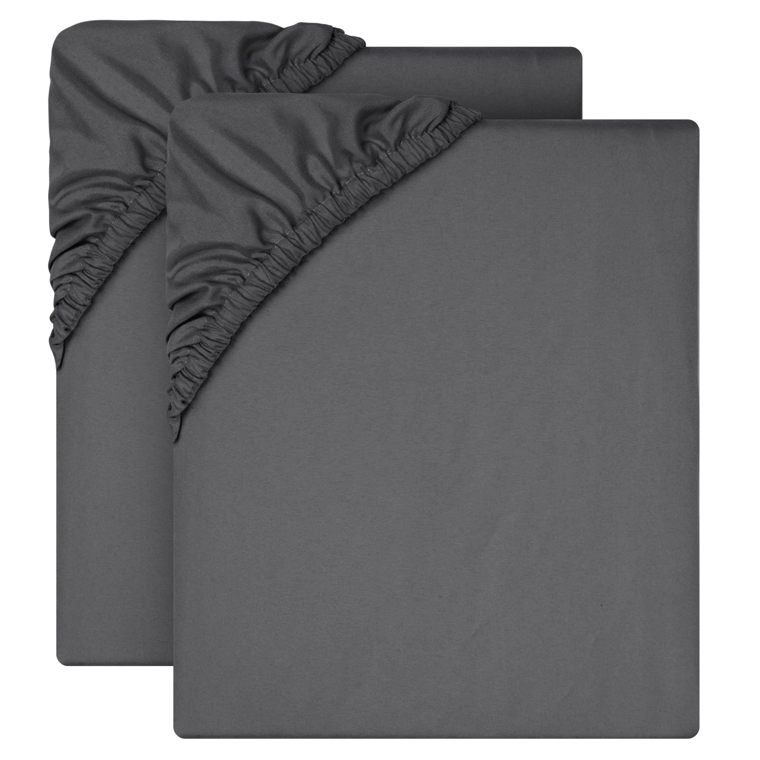 IR Imperial Rooms 1800 Series 2 Pack Hotel Queen Fitted Sheet Only Soft ...