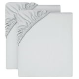 IR Imperial Rooms 2 Pack Fitted Sheet Deep Pocket 1800 Series Soft ...