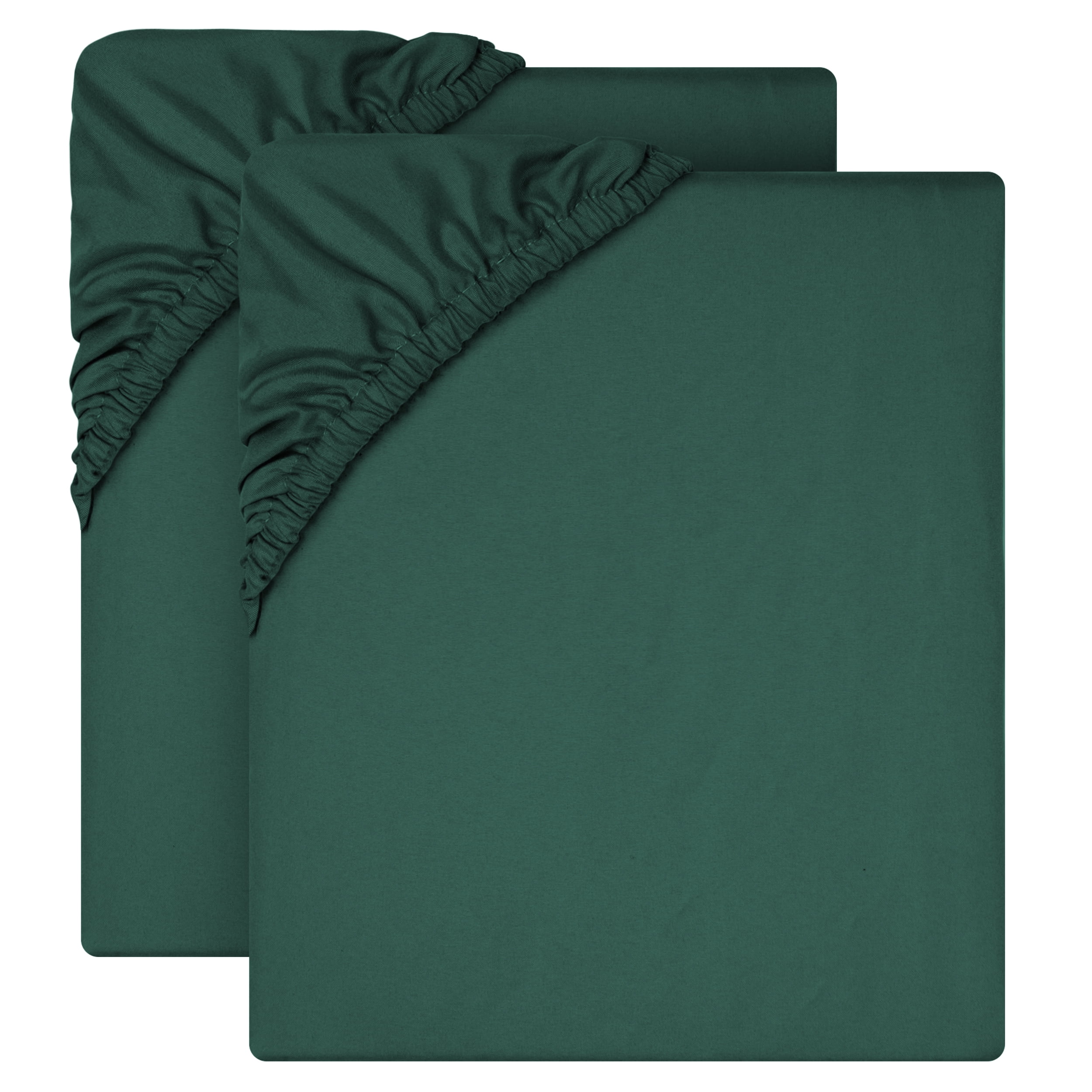 IR Imperial Rooms 2 Pack Fitted Sheet Hotel Deep Pocket Soft Sheet ...