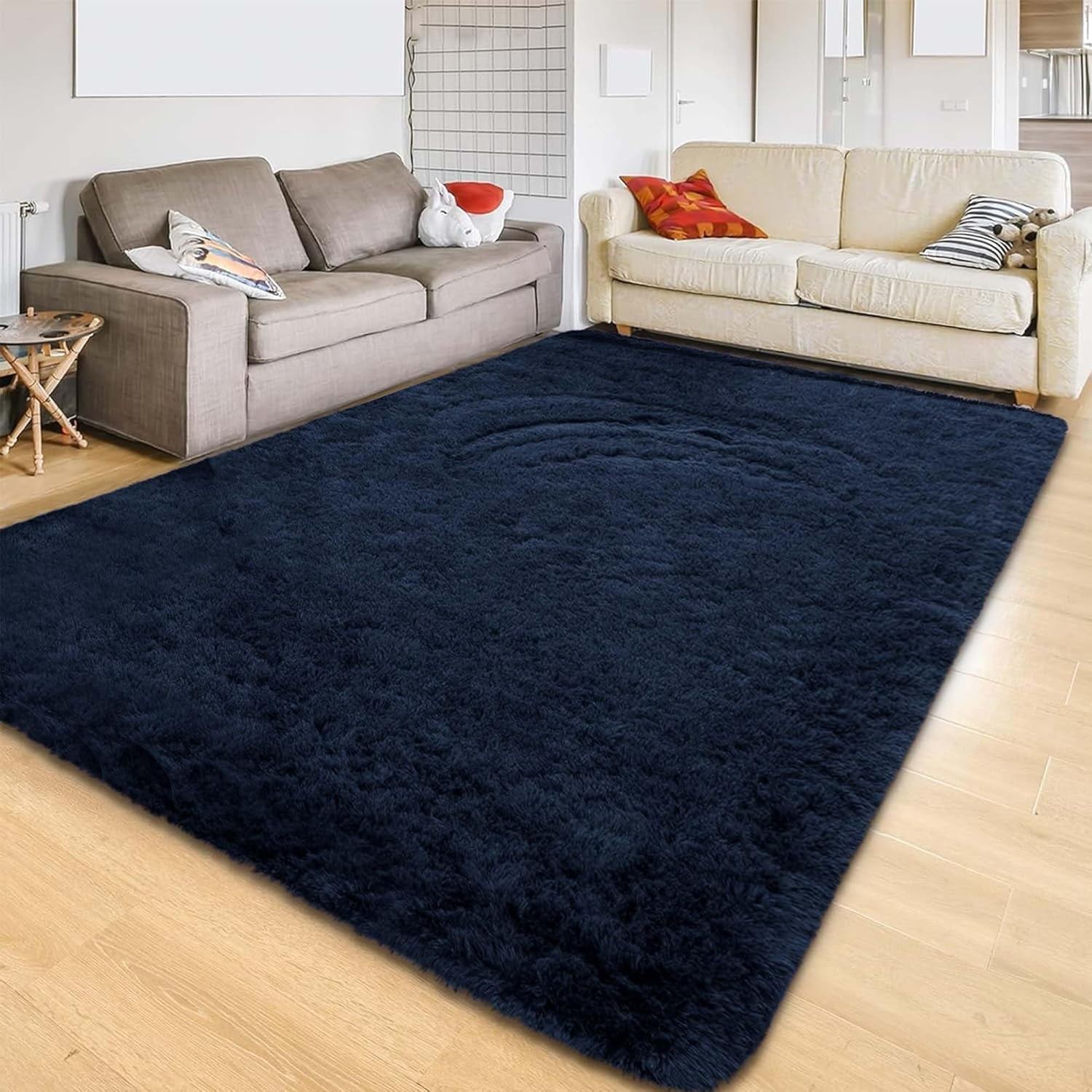 IR Imperial Rooms 8x10 Area Rugs for Living Room, Large Shag Bedroom ...