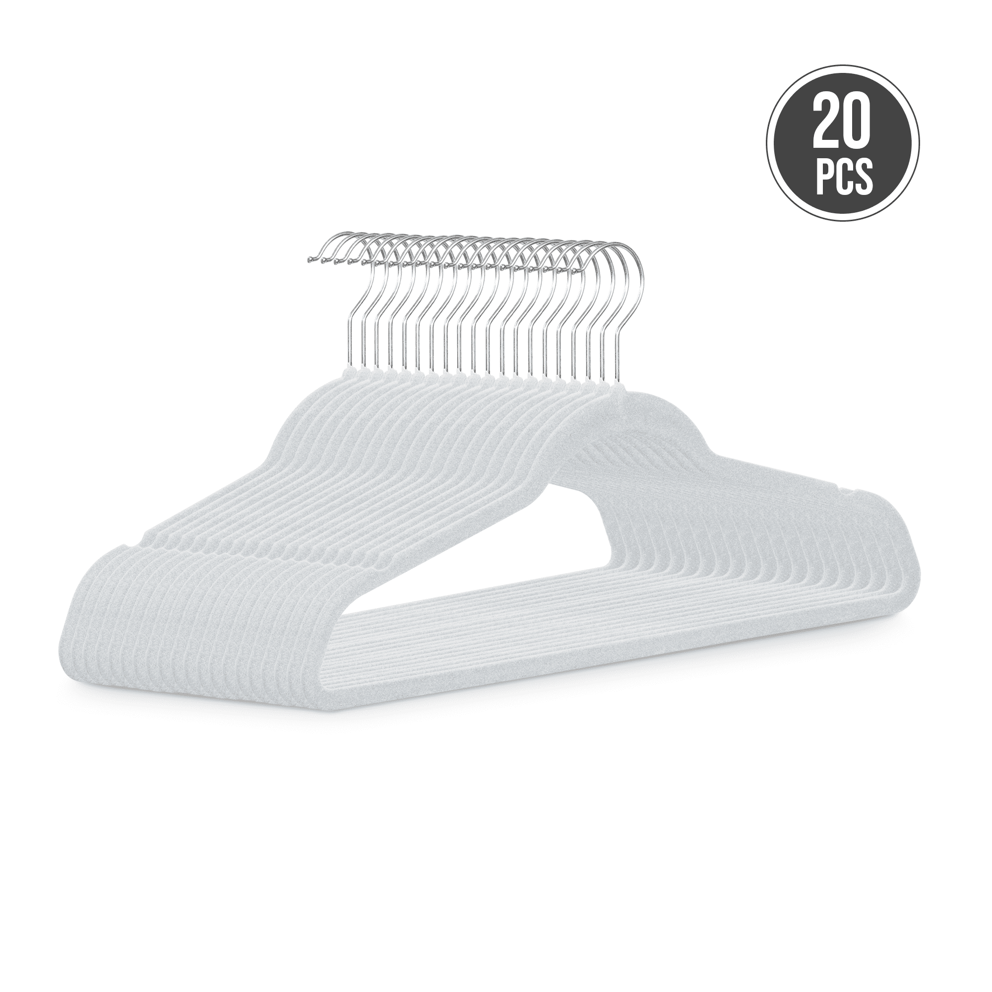 IR Imperial Rooms Basic Velvet Hanger Non-Slip Premium Slim Cloth ...