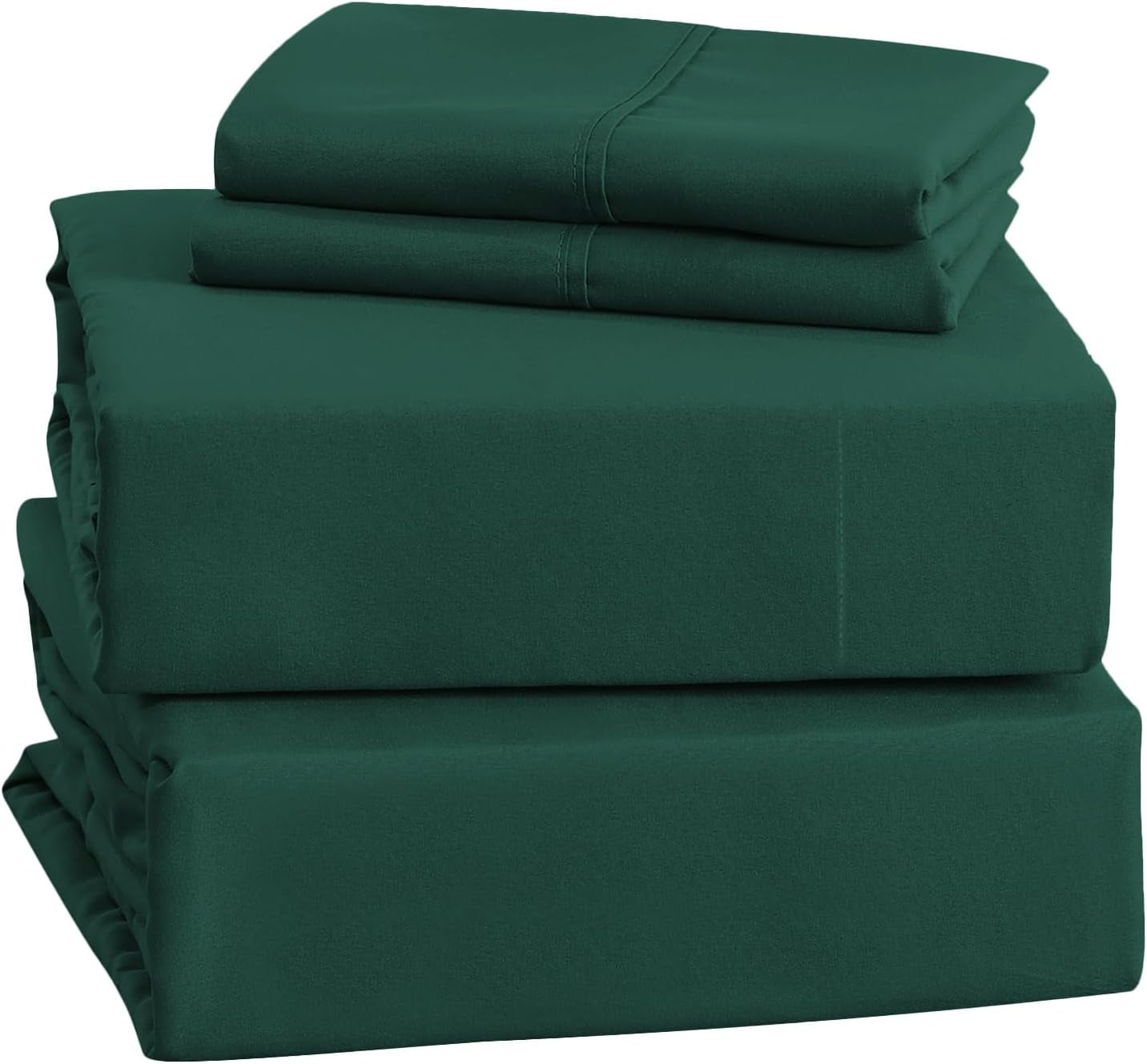 IR Imperial Rooms Bed Sheet Set 1800 Count Soft Microfiber Adult Sheet ...