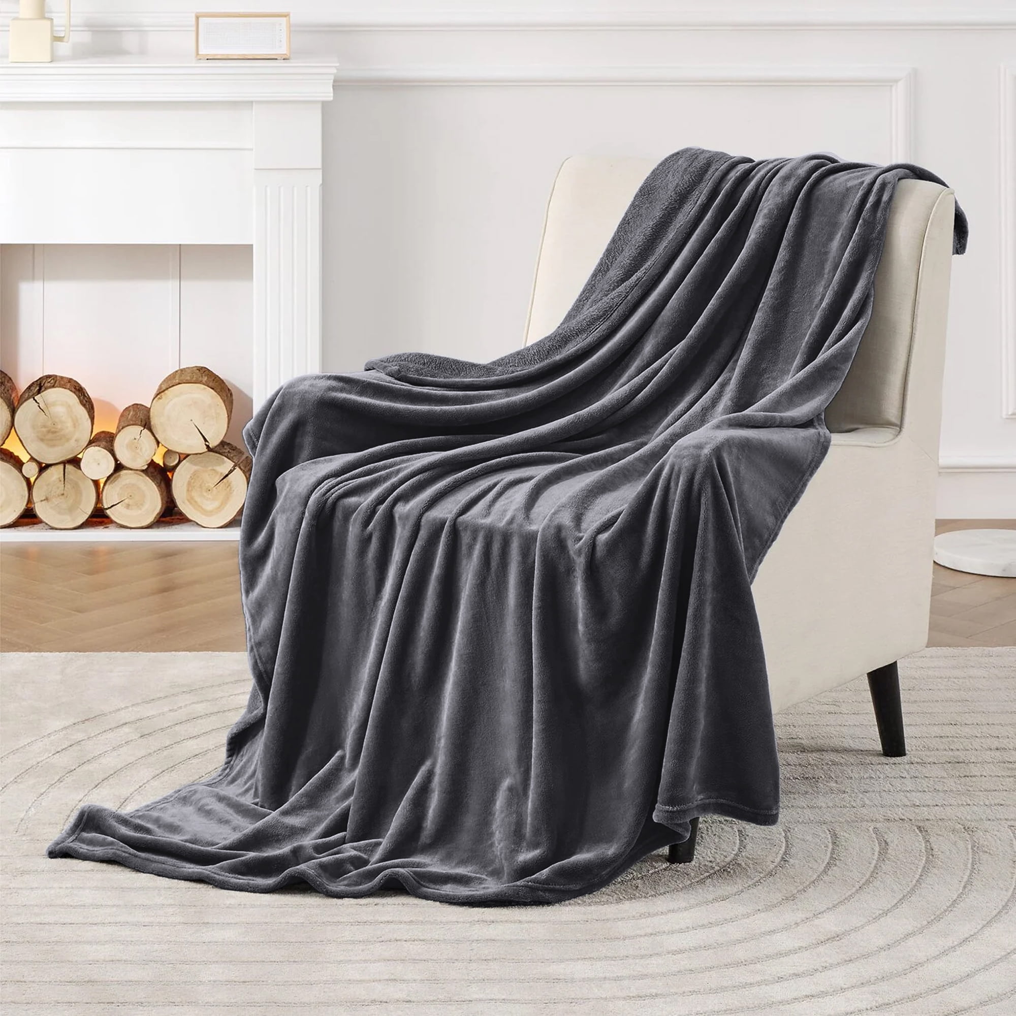 IR Imperial Rooms Ultra-Soft, Super Fluffy, Warm Fleece Bed Blanket ...