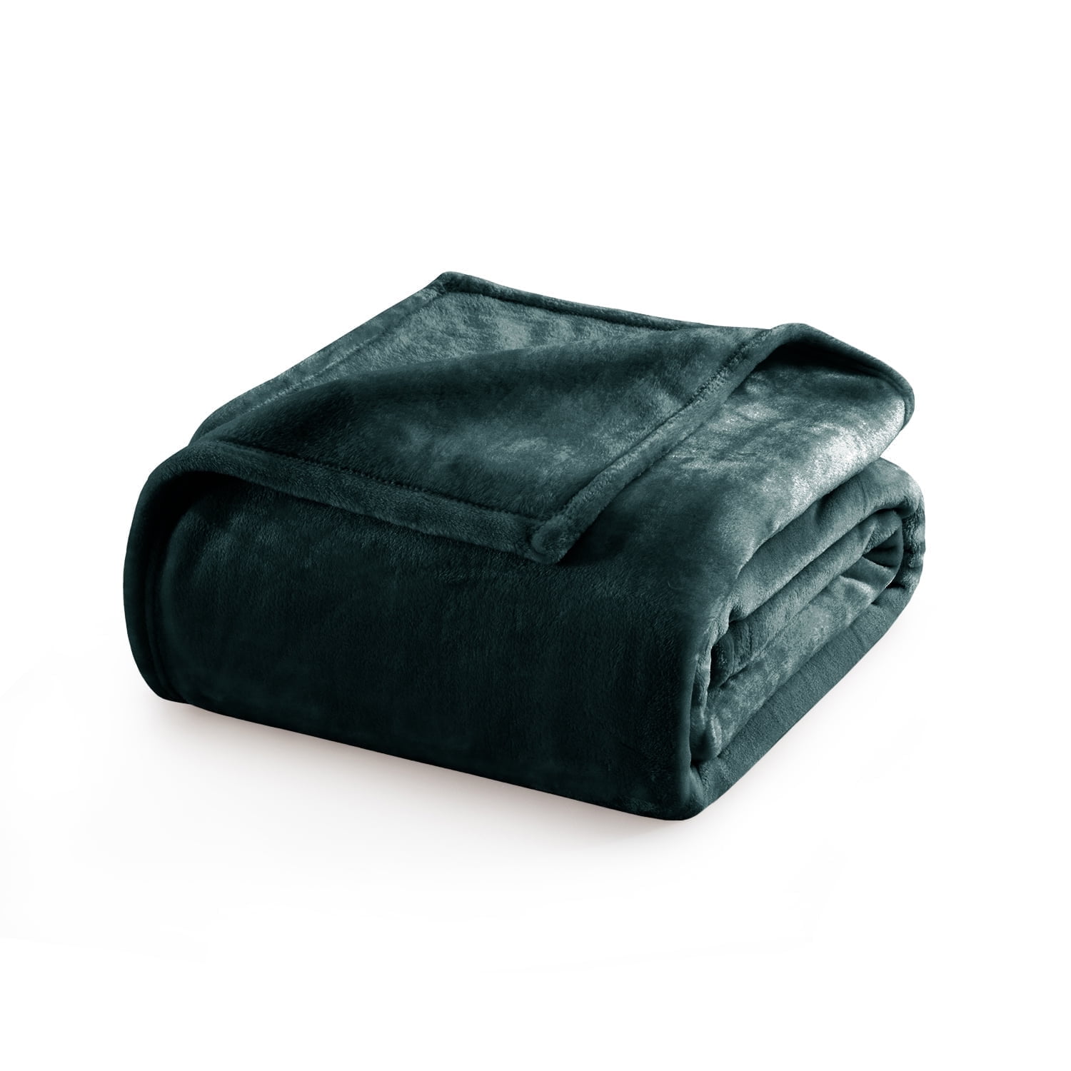 IR Imperial Rooms Twin Size Emerald Green Microfiber Fleece Bed Throw ...