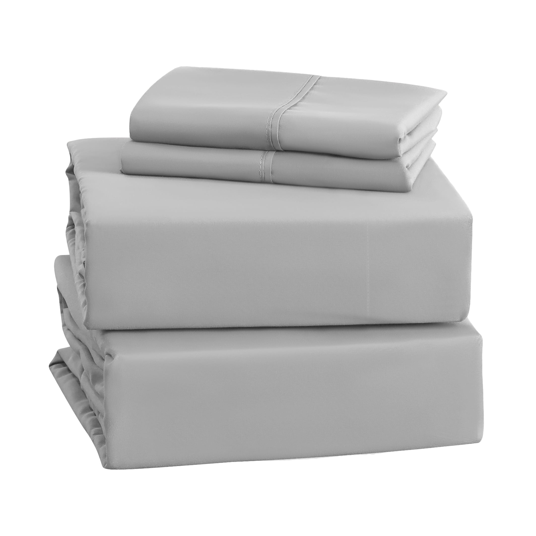 Imperial Rooms Super Soft Micro Bedroom Linens, Queen Size Deep Pocket ...