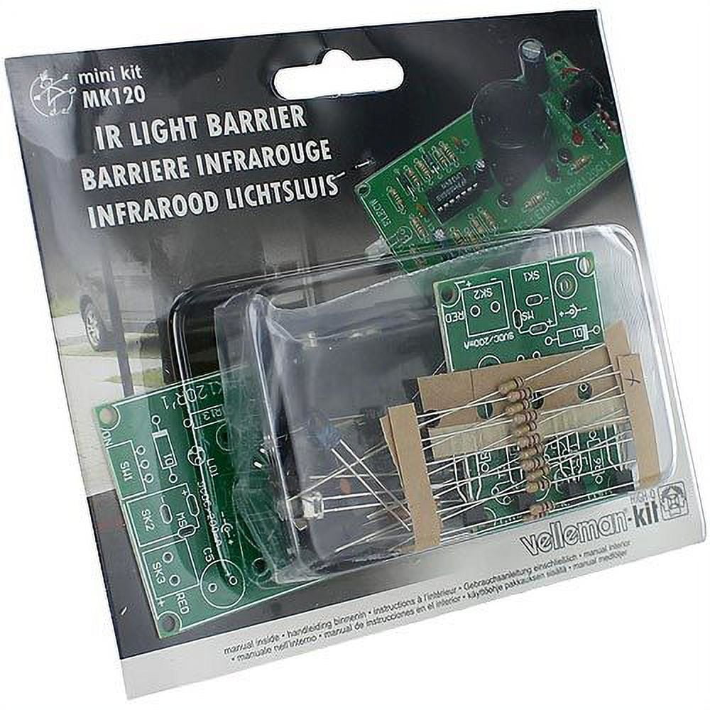 Velleman MK120 IR Light Barrier Solder Kit - Walmart.com