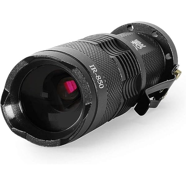 IR Torch 3 Watt 850NM Infrared Light Night Vision Flashlight Torch ...