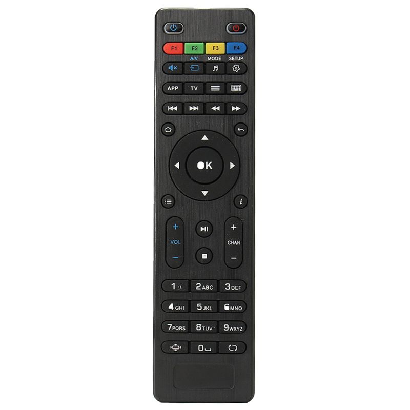 IR Universal TV Box Remote Control ABS Black for Mag 250 254 255 257 ...