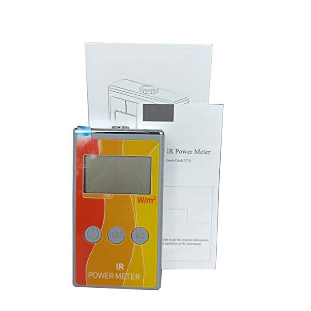 IR power meter Infrared radiation luminance 1000 to 1700 nm IR ...