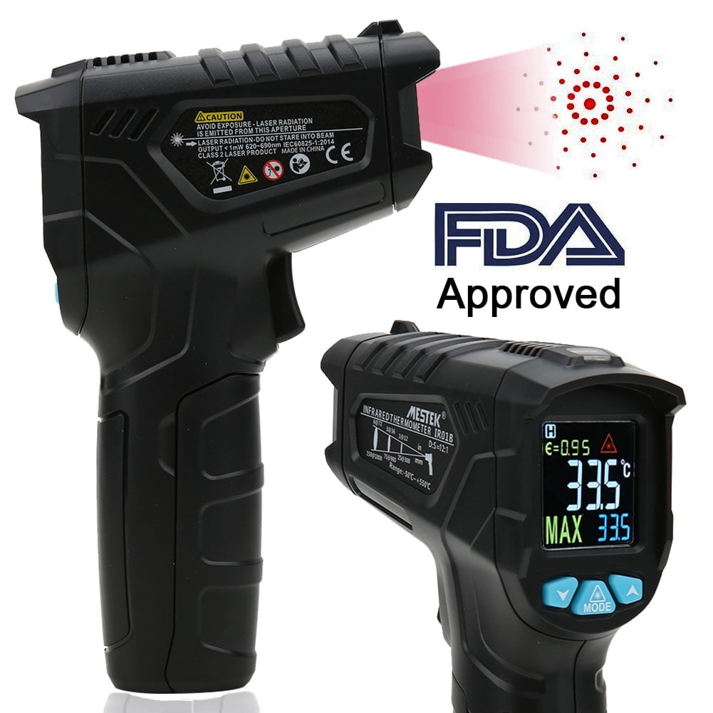 IR01B Industrial Thermometer 50℃~550℃ (58℉~1022℉) Portable Infrared ...