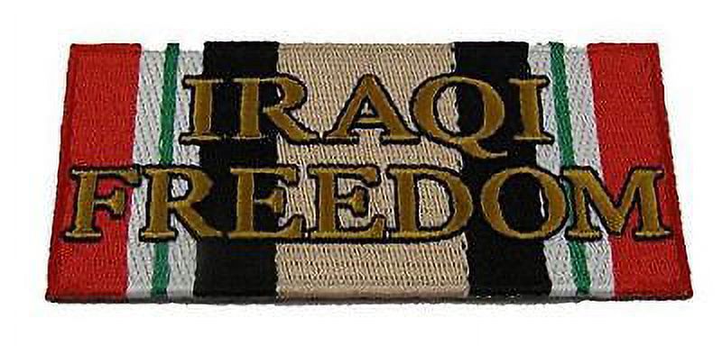 IRAQI FREEDOM SERVICE RIBBON PATCH OPERATION OIF CAMPAIGN VETERAN ...