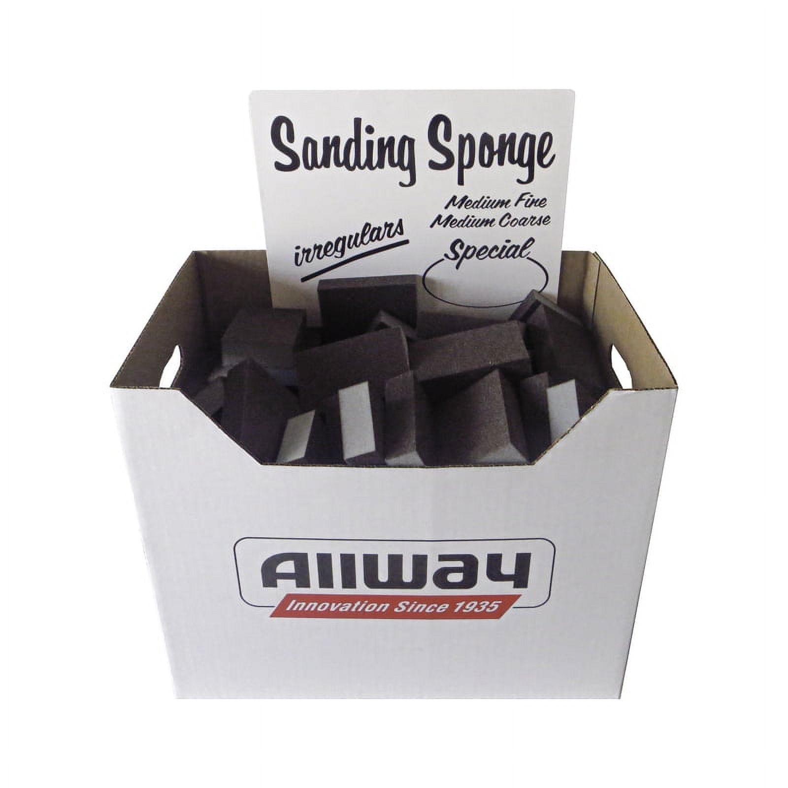 Allway 4 in. L x 2 in. W Assorted Block Sanding Sponge - Walmart.com