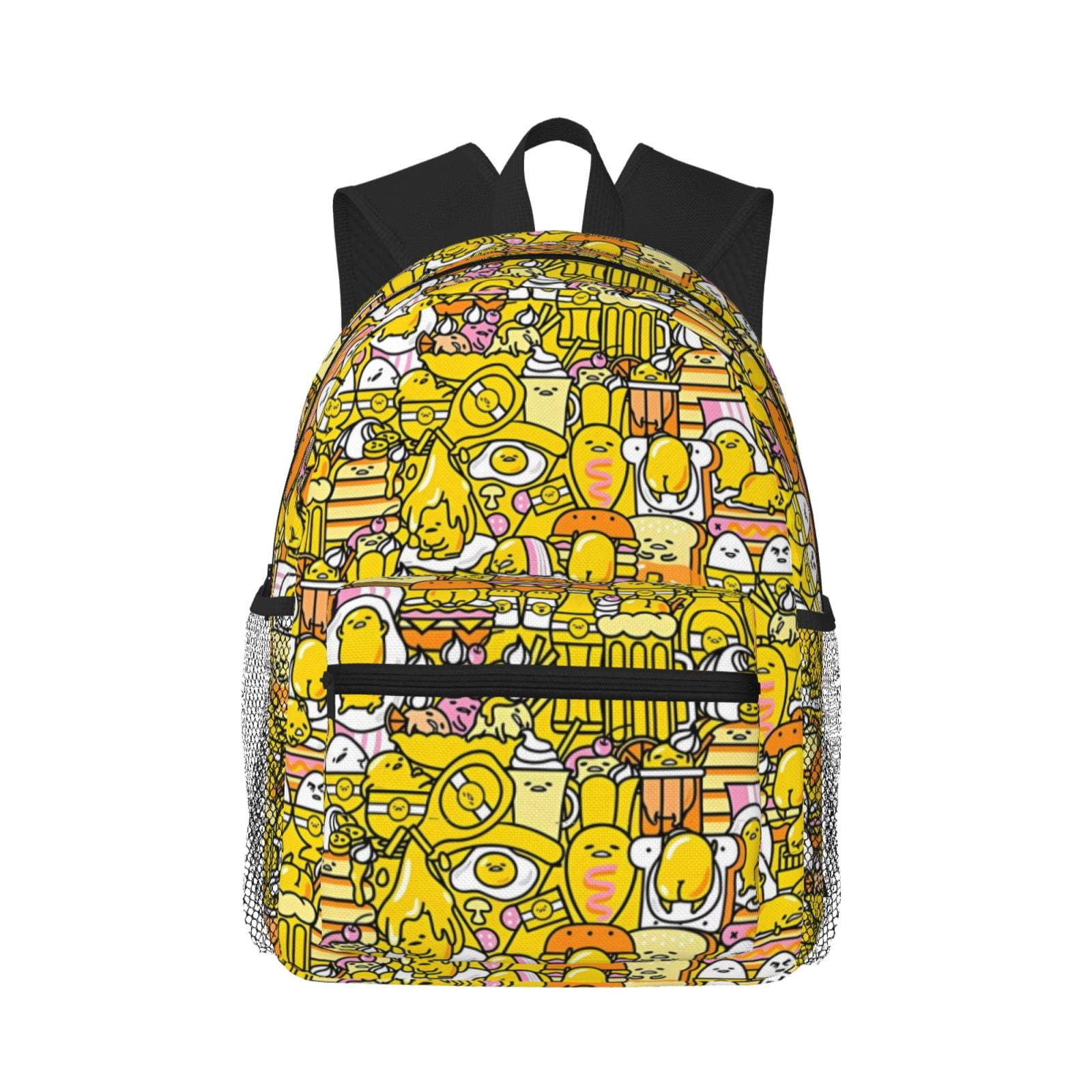 Gudetama Backpack Cartoon Cute Casual Daypack Lightweight Travel Bag 16 ...