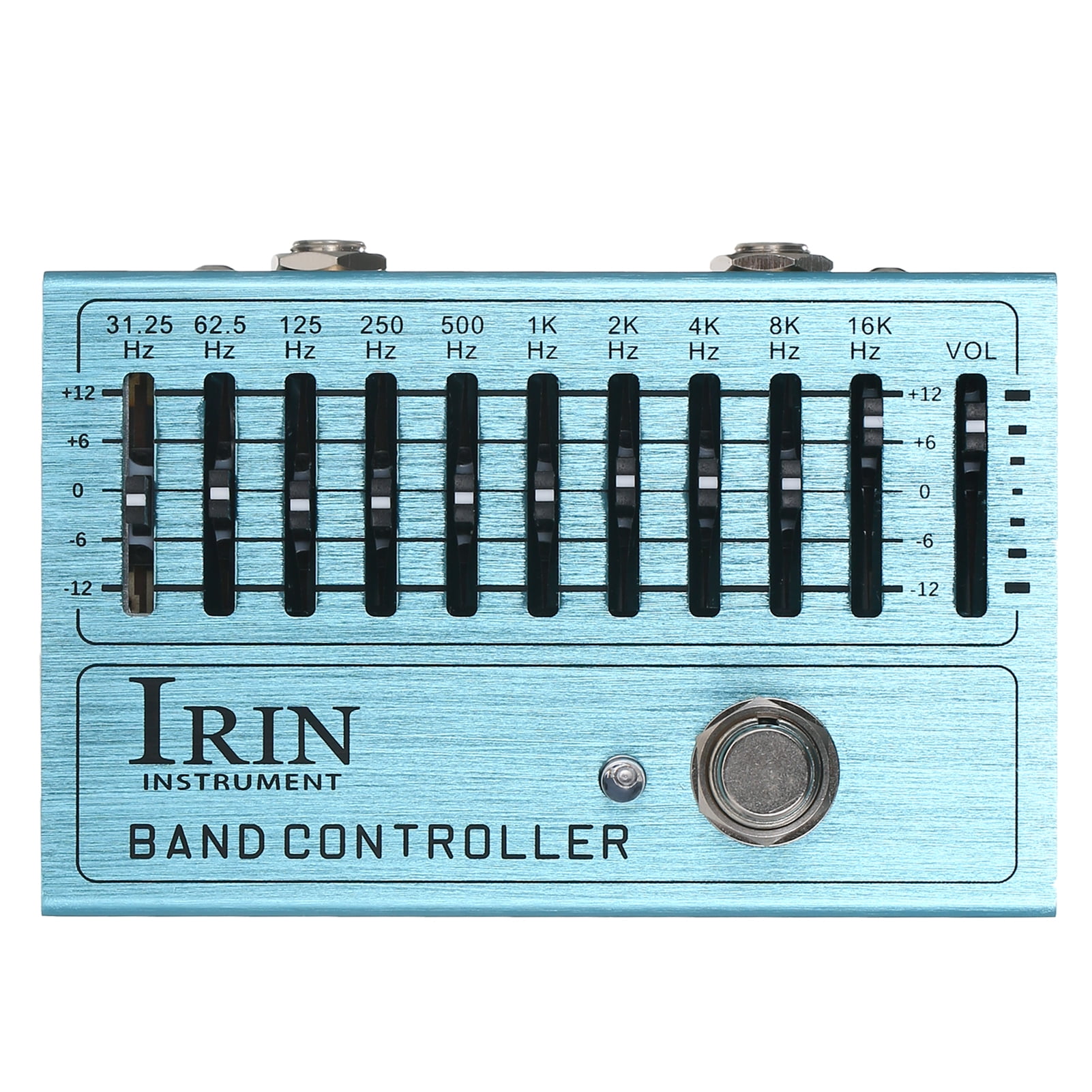 IRIN Effect maker,Alloy Body - 10-Band EQ Equalizer Bypass Bass EQ ...