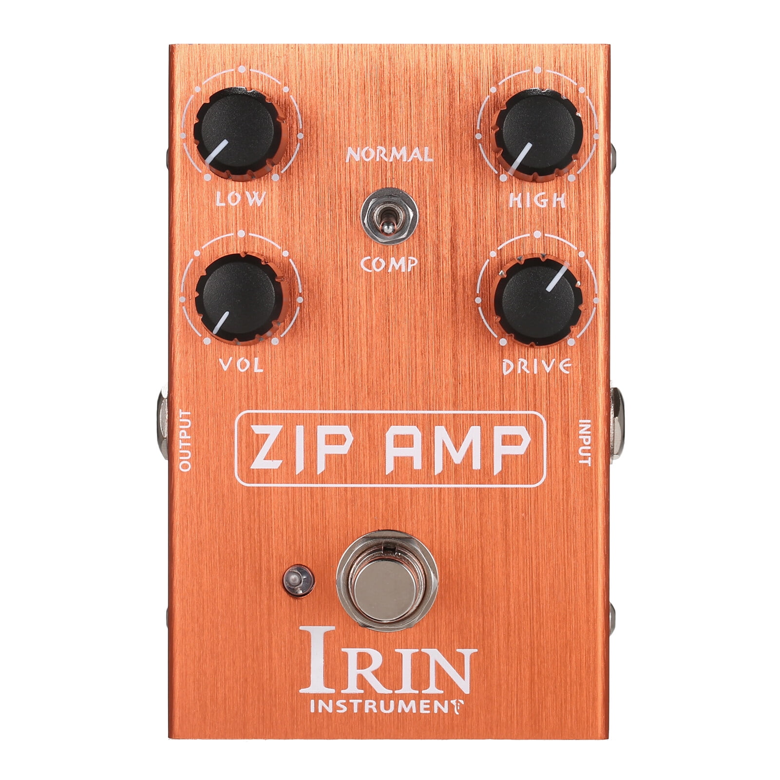 IRIN Overdrive Guitar Effect Pedal with Normal/Compression Modes Toggle ...