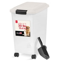 Airtight Pet Food Storage Container for Dog Cat Food Up to 30lbs Large ...