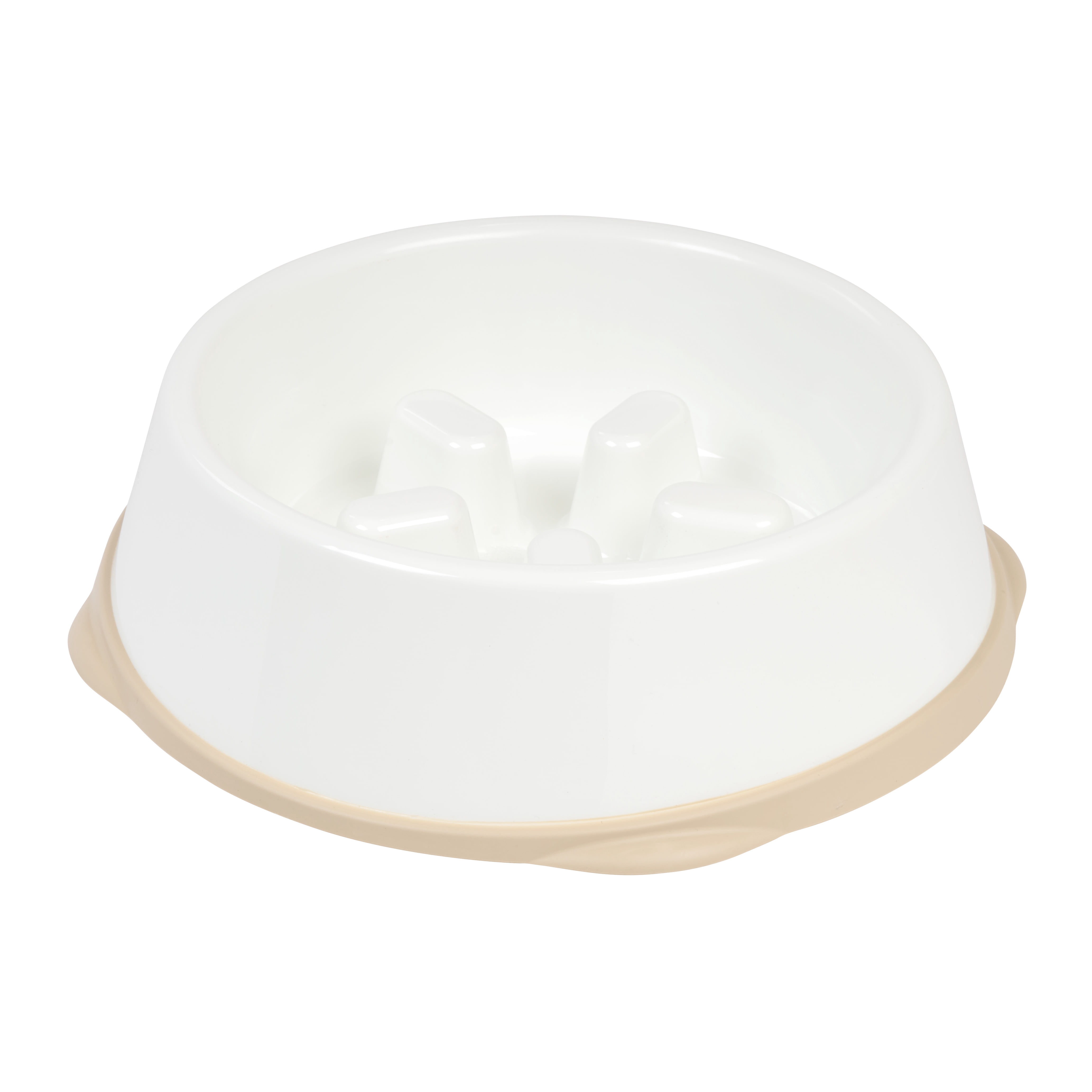 IRIS 4 Cups Slow Feeder Dog Bowl, Anti-Choking, Anti-Slip, Interactive ...