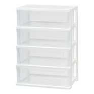 Sterilite Plastic Stackable Storage Drawer Box, Modular Closet ...