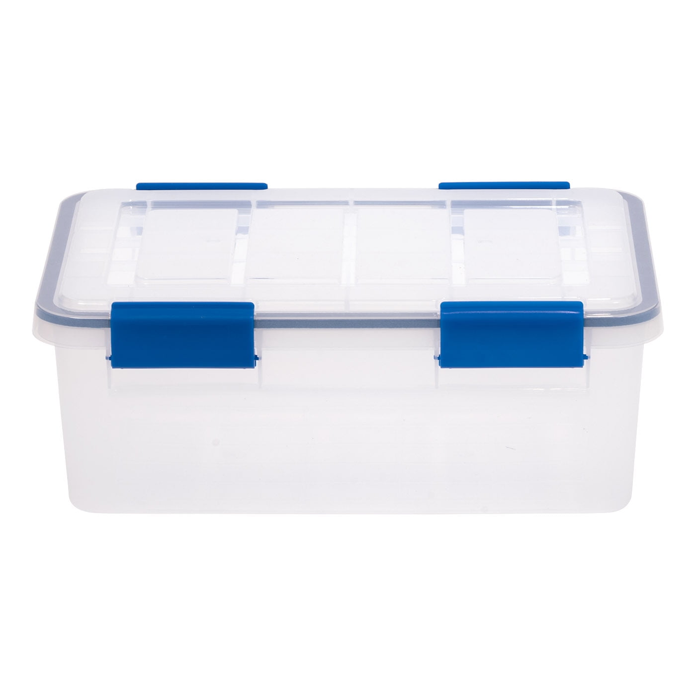 IRIS 44 Quart Weatherproof Containers with Weather Tight Plastic Lid ...
