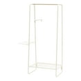 IRIS Clothes Rack with 1 Metal Shelf, Freestanding Clothing Racks for ...