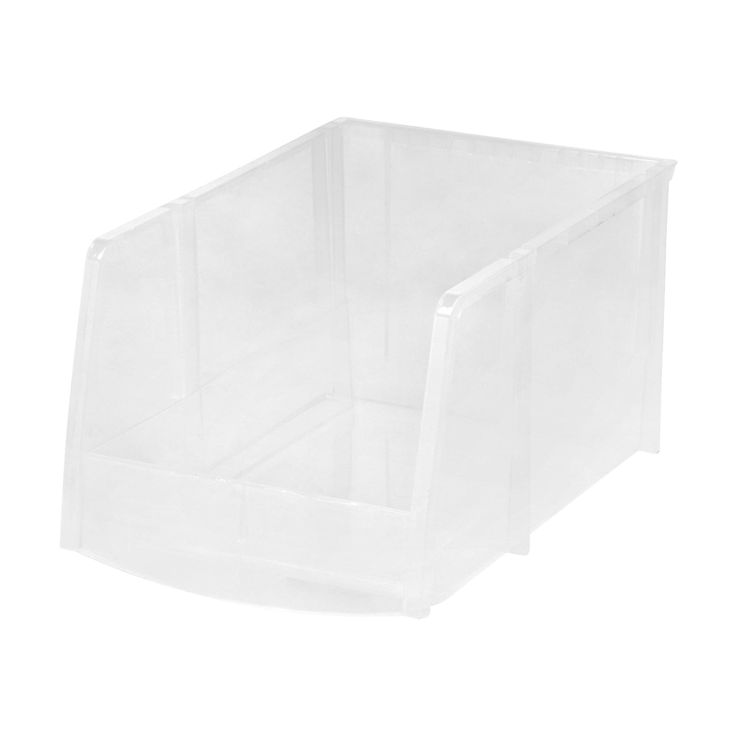 IRIS Jumbo Plastic Open Front Stackable Storage Bin, kitchen ...