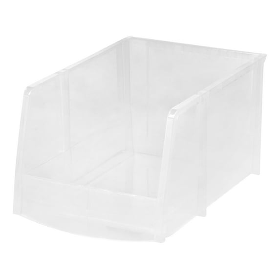 IRIS XX-Large Multipurpose Stacking Storage Bin, Clear, Organizing ...