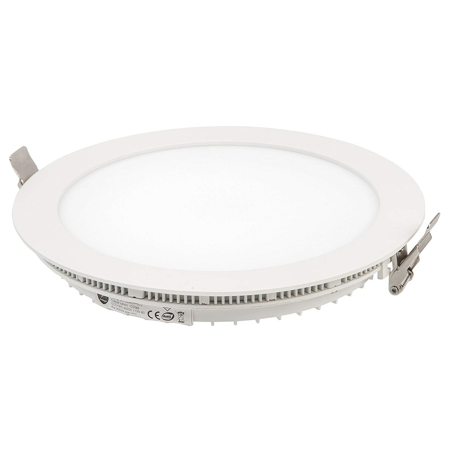 IRIS LED Round Downlight, 8 Inch, Neutral White, 1200 lm / 4000K / 13W ...