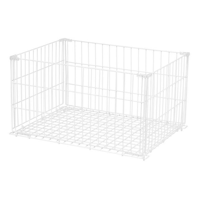 IRIS Modular Wire Stacking Storage Container, Extra Large, 1 Pack ...