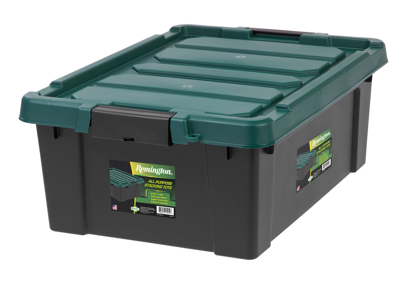 IRIS Remington 10Gal Lockable Heavy Duty Plastic Storage Bins Container with Lids and Secure ...