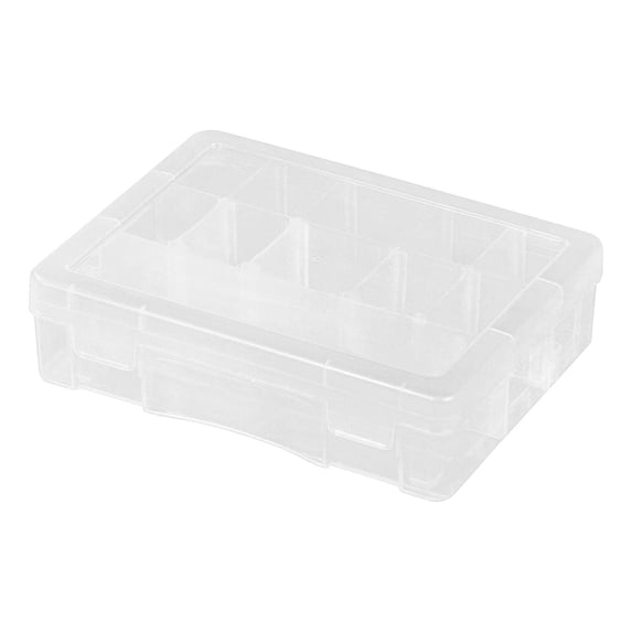 IRIS Small Divided Case, Clear - Walmart.com