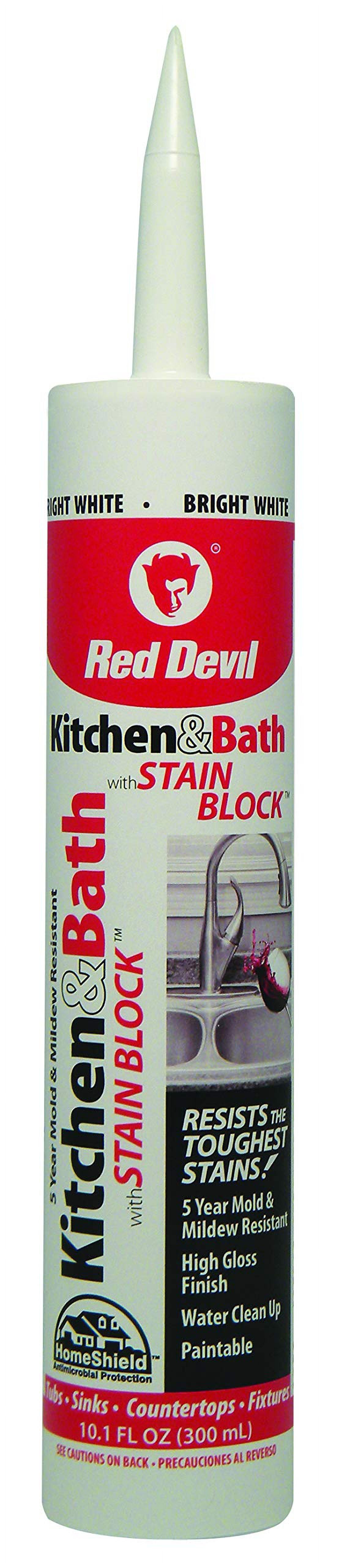 IRIS USA 0750 Kitchen & Bath Stain Block Sealant, 12-Pack, White, 12 ...
