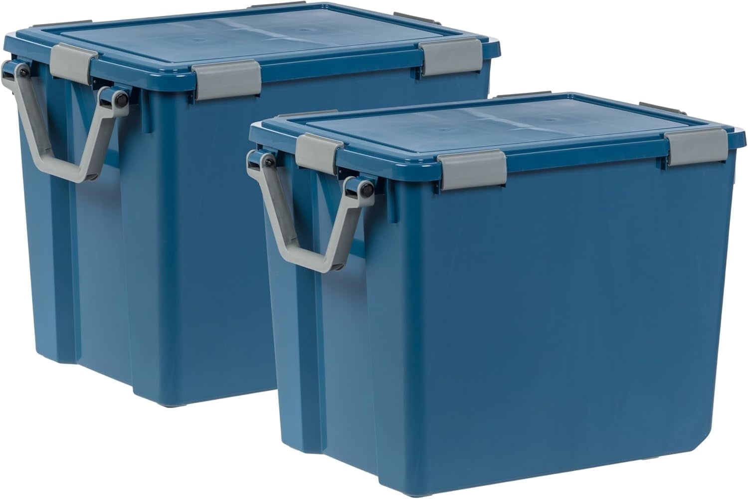 IRIS USA 103qt WEATHERPRO Wheeled Plastic Storage Bin with Seal ...