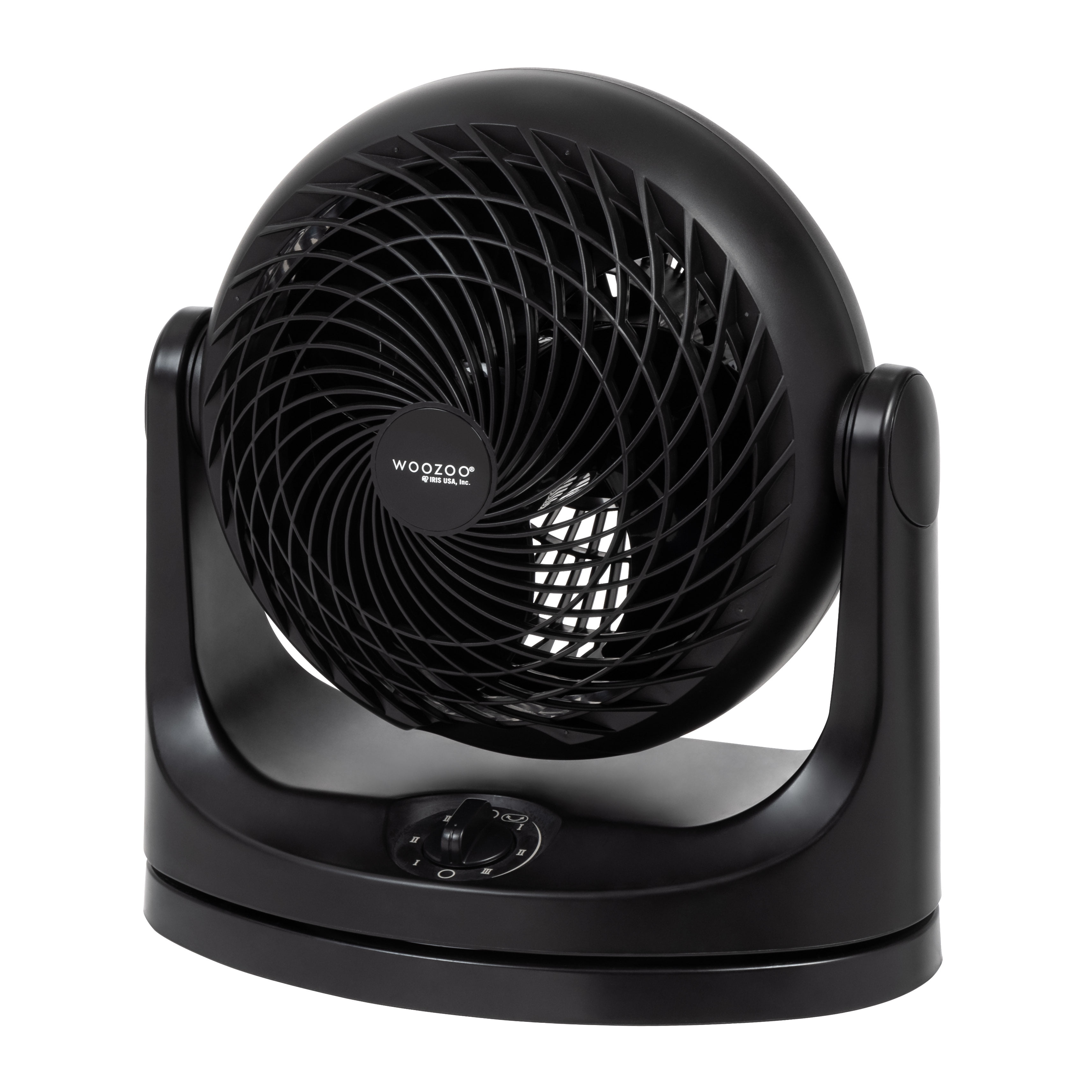 IRIS USA WOOZOO Fan, Small Oscillating Desk Fan, Table Air Circulator ...