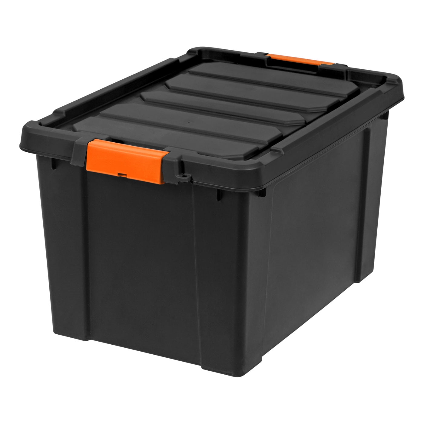 IRIS 19 Gal. Plastic Storage Bins with Lids, Latching Totes, Heavy Duty ...