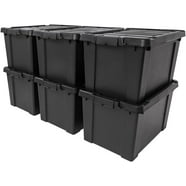 Storex Plastic Cubby Bin, Kids' Craft and Supply Storage, Clear, 5-Pack ...