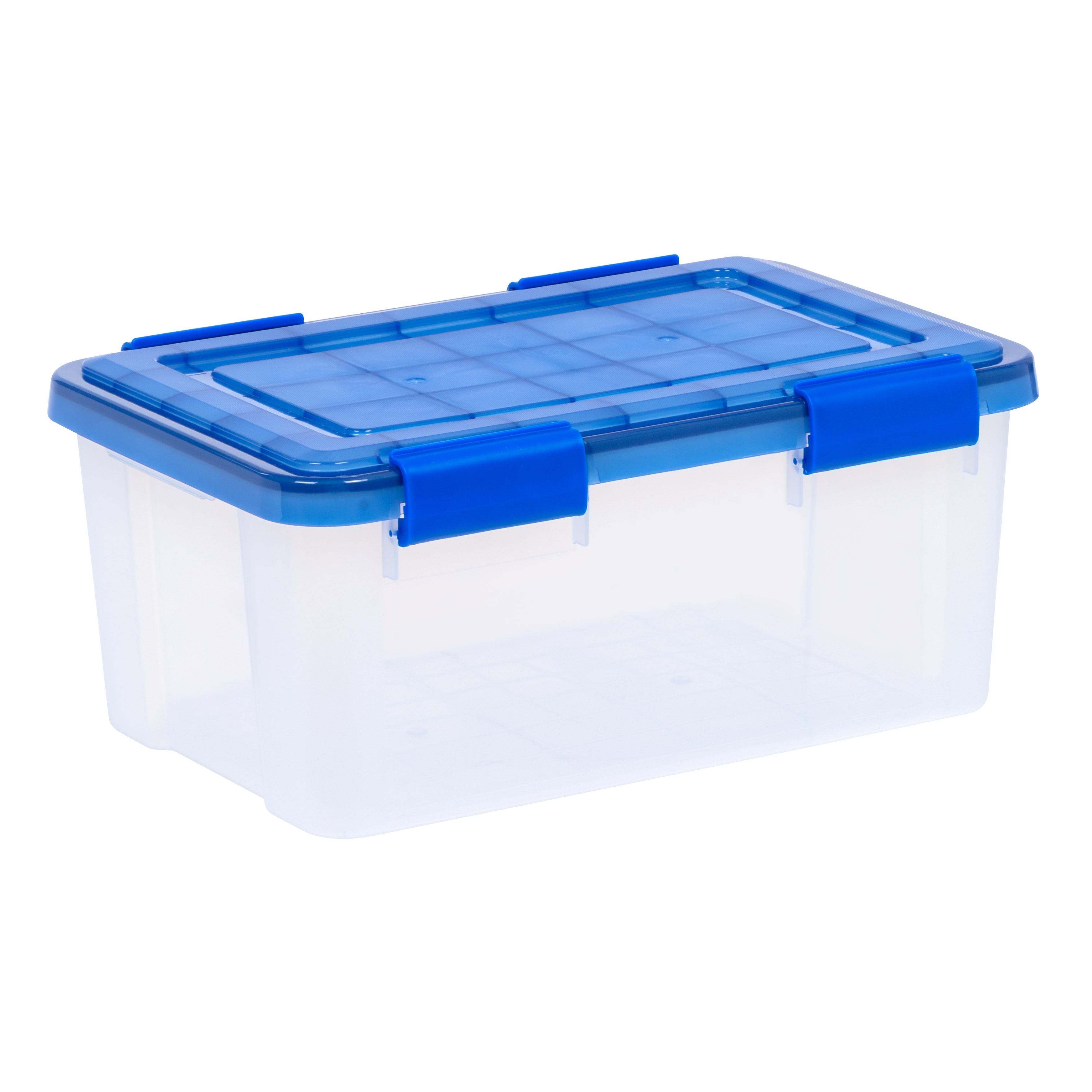 Iris Usa 19 Quart Weatherpro™ Gasket Clear Plastic Storage Box With