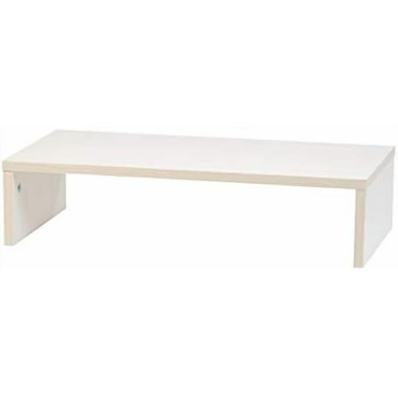 IRIS USA 2-Tier Multi-Purpose PC Monitor Organizer Stand, Stackable ...