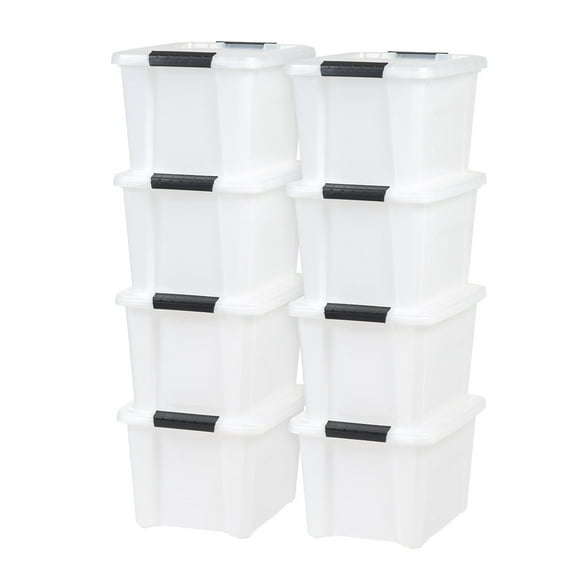 Plastic Bins with Lids
