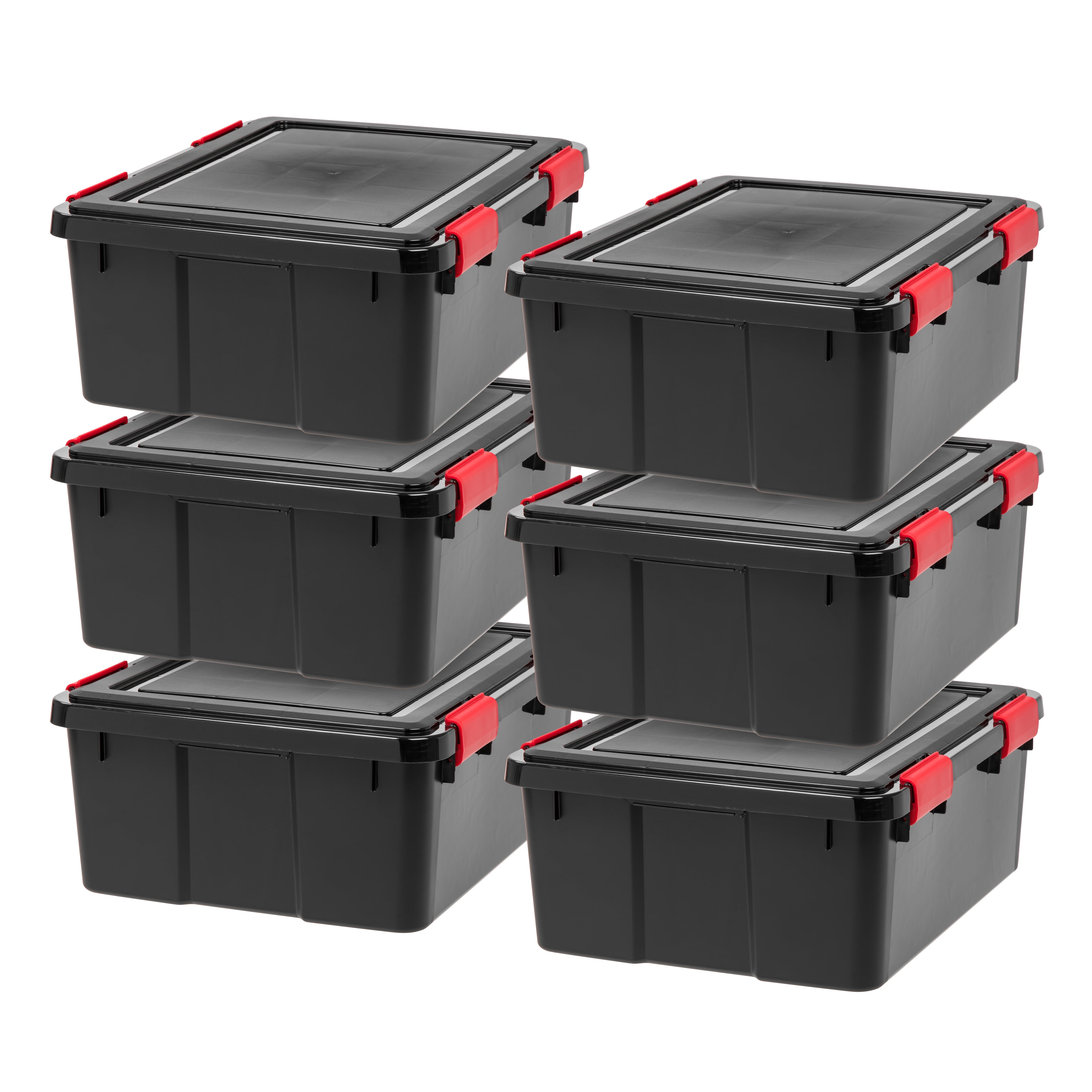 Free Shipping! IRIS USA 31 Qt Weatherproof Storage Box with Locking Lid ...