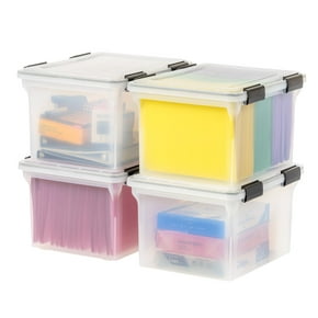 plastic file boxes with handles