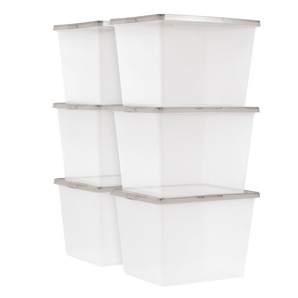Plastic Stackable Storage Bins