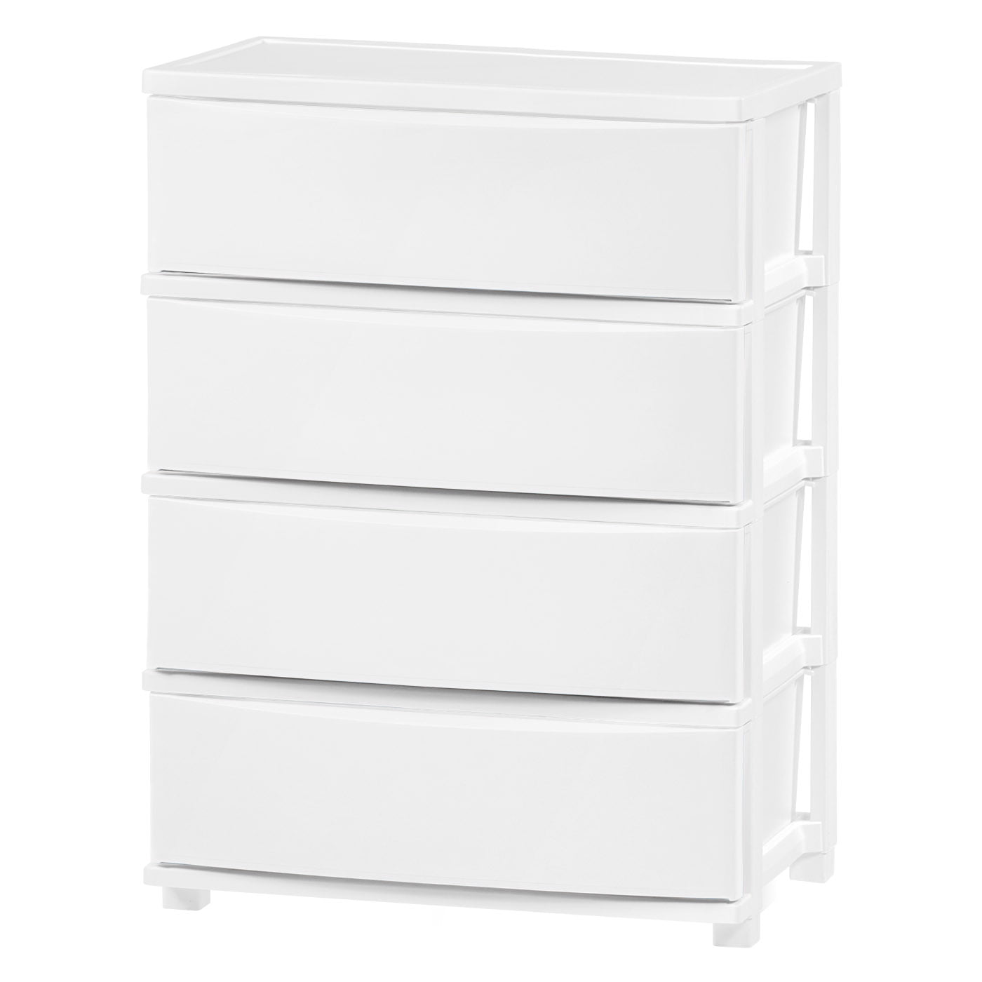 IRIS USA 4 Wide Plastic Drawer Storage with Casters - Walmart.com