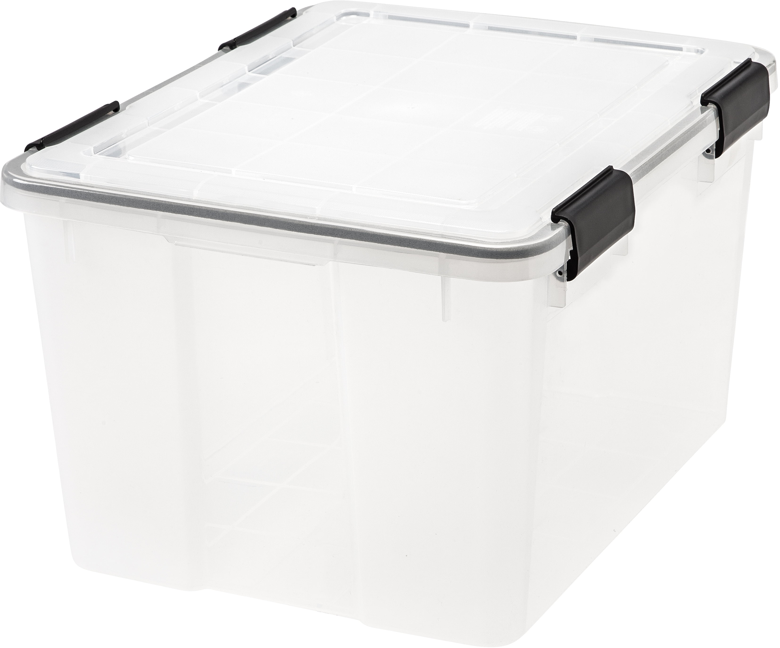IRIS USA 46.6 Quart WeatherPro™ Lockable Storage Box with Locking Lid ...