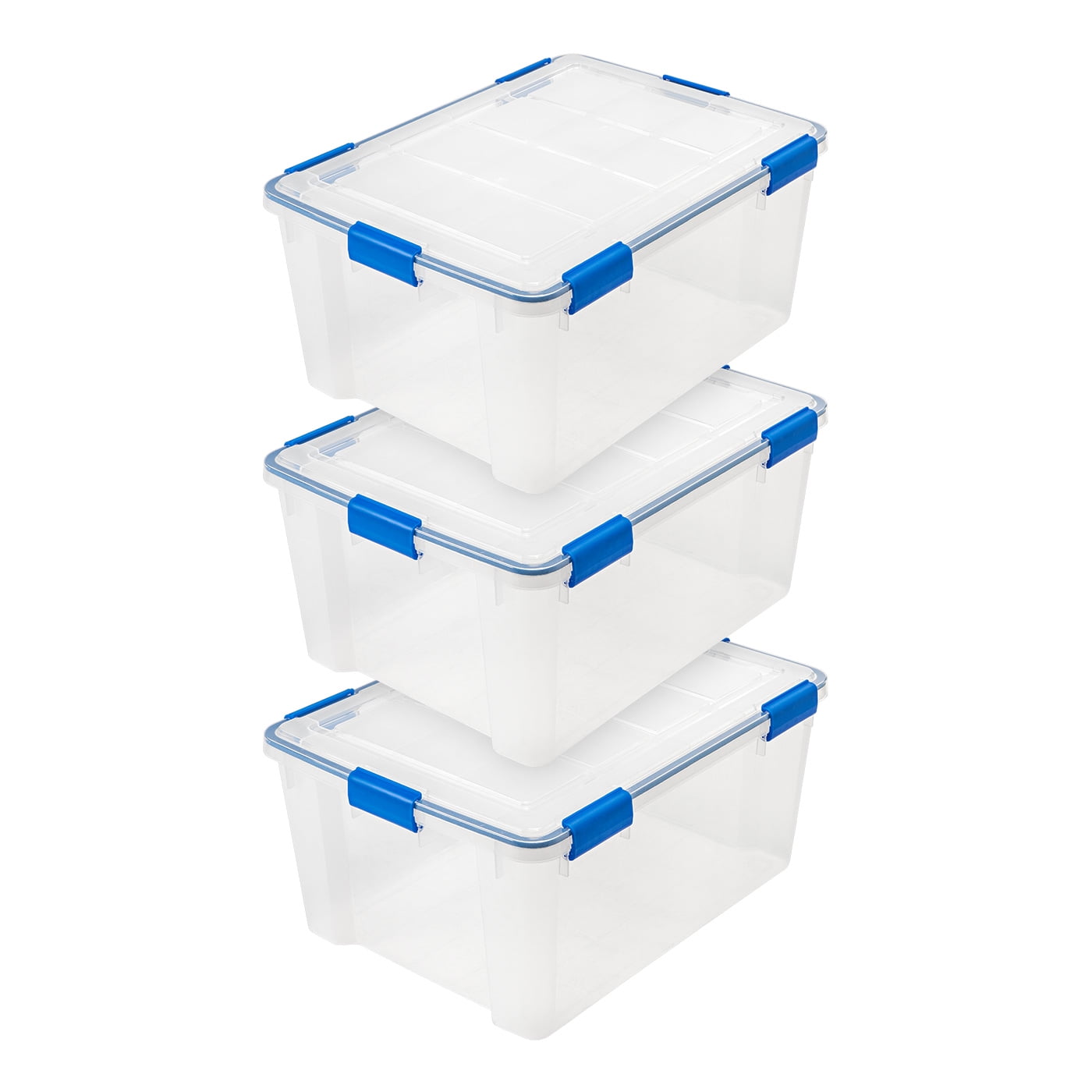 Free Shipping! IRIS USA 60 Qt Weatherproof Storage Box, 3 Pack - BPA ...