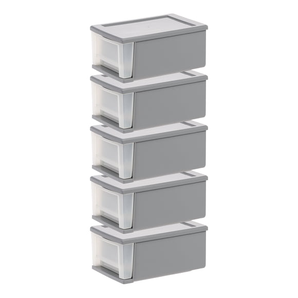 Bin Clear Stackable Drawer
