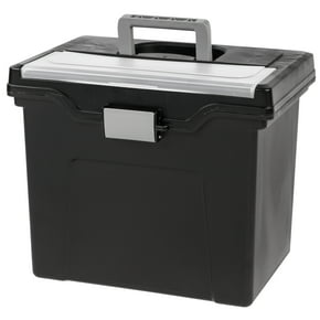 plastic file boxes with handles