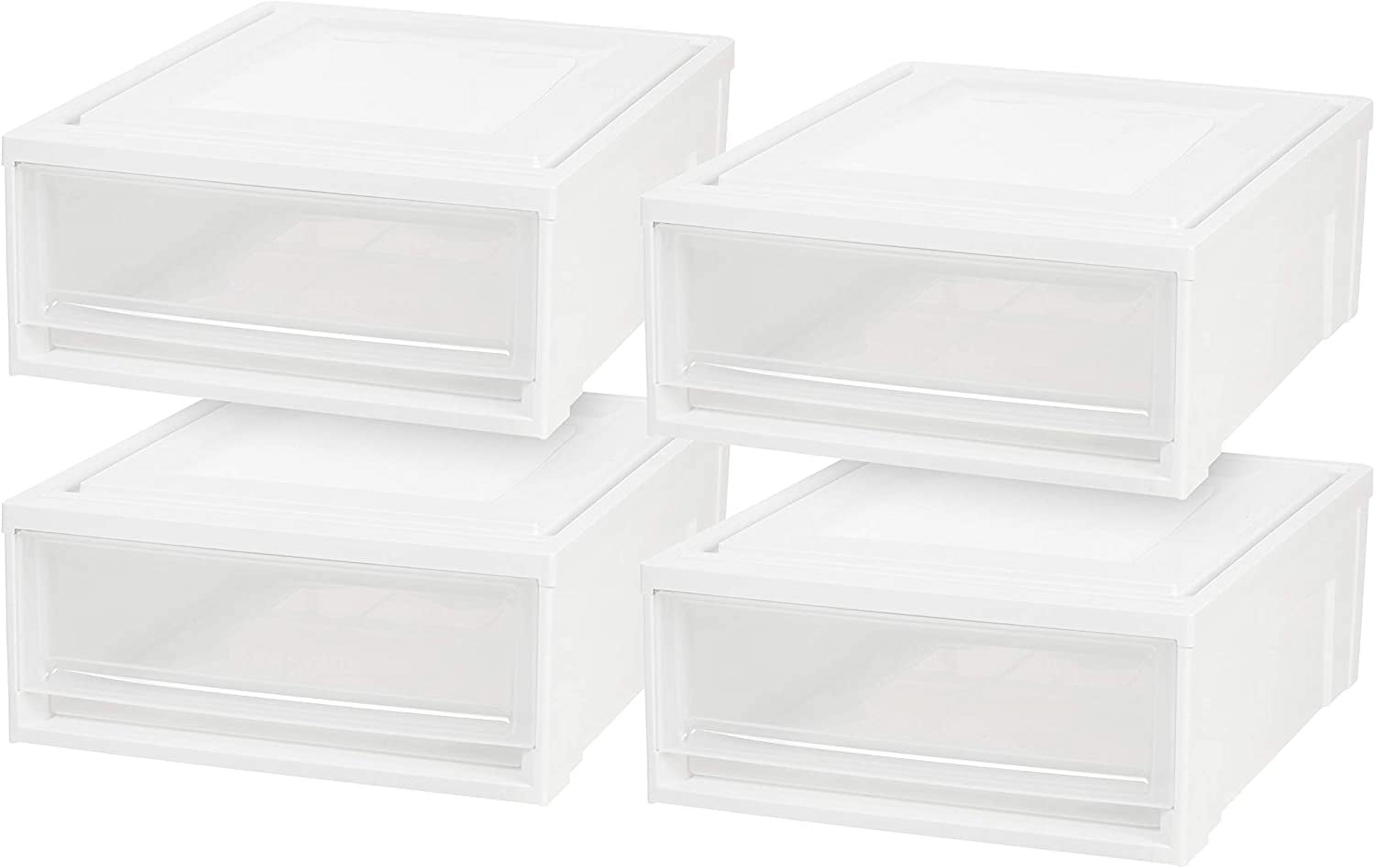 IRIS USA, Inc. 591059 IRIS USA, BC-500S, Shallow Box Chest Drawer, 4 ...