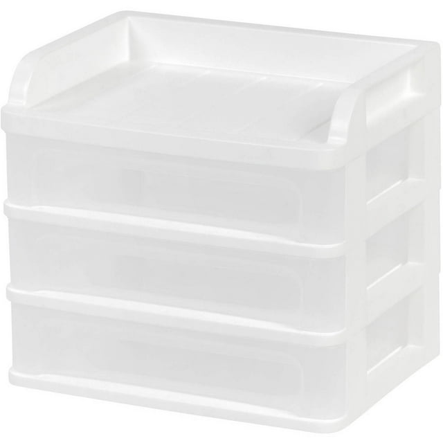 Iris Usa Inc Small Desktop Drawer System Multiple Colors