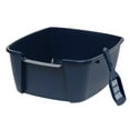 IRIS Jumbo Cat Litter Box, Cat Litter Pan with Scoop, Navy - Walmart.com