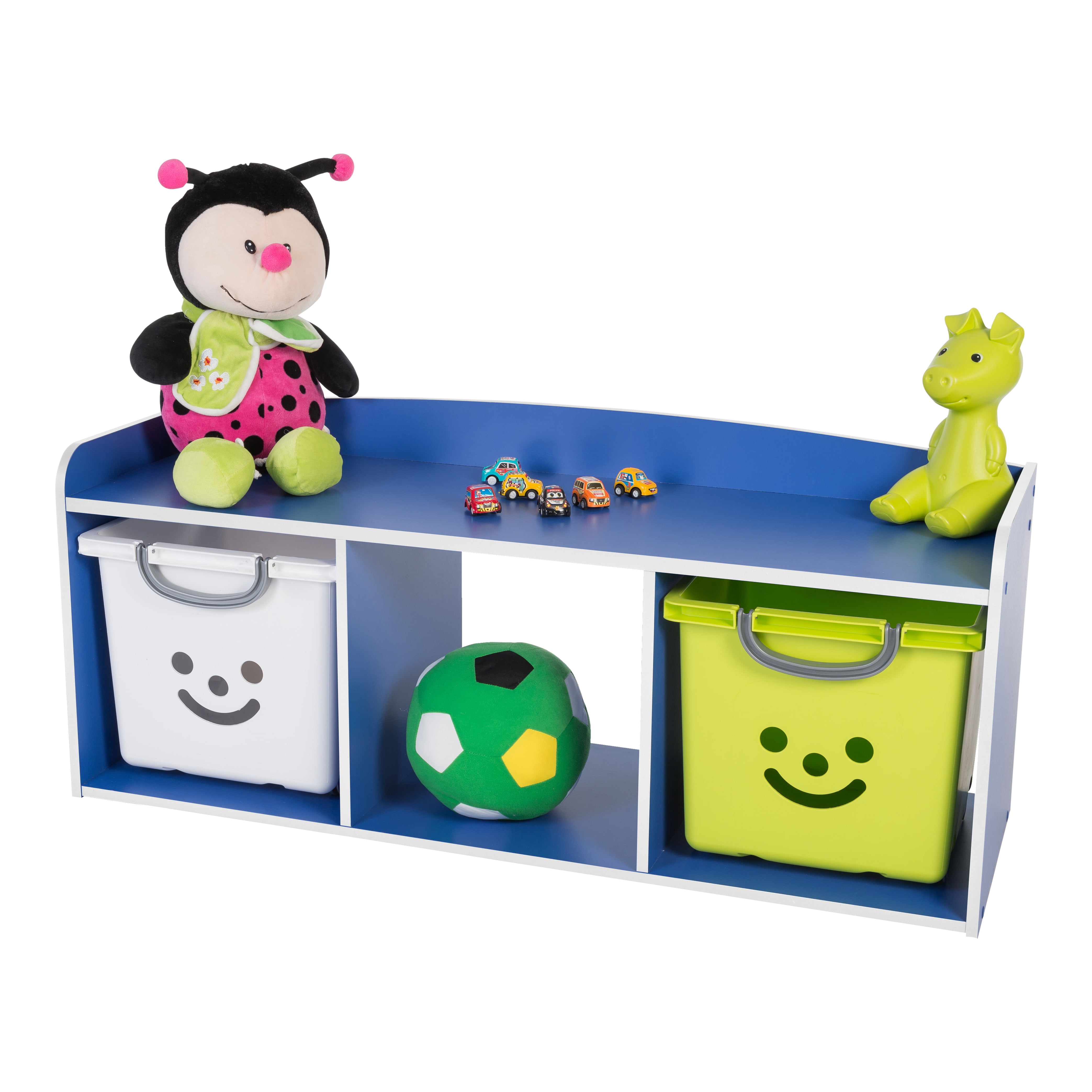 IRIS USA Kids Bookshelf Bench with Reading Nook, Multiple Colors ...
